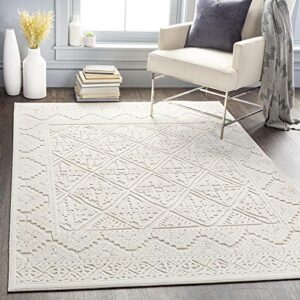 artistic weavers jonah outdoor bohemian area rug, 5’3″ x 7’3″, cream