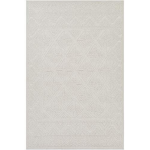 Artistic Weavers Jonah Outdoor Bohemian Area Rug, 5'3" x 7'3", Cream