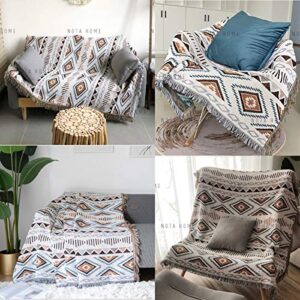 Lqprom Southwest Throw Blankets Aztec Southwest Throws Cover for Couch Chair Sofa Bed Outdoor Beach Travel 51"x63"