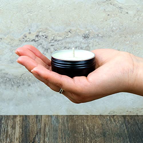 Tea Light Candle Collection Handcrafted with Organic Coconut Wax and Essential Oils (Desert)