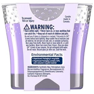 Glade Candle Jar, Air Freshener, Tranquil Lavender & Aloe, 3.4 Oz