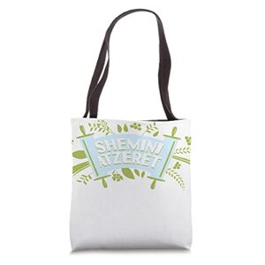 jewish shemini atzeret tote bag