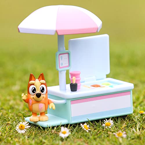 Bluey Ice Cream Cart - Vehicle and 2.5-3" Bingo Figure Pack