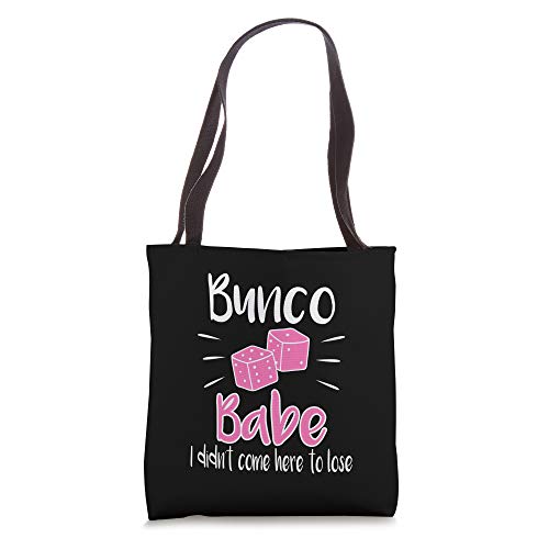 Bunco Babe Funny Player Dice Game Night Gift Tote Bag