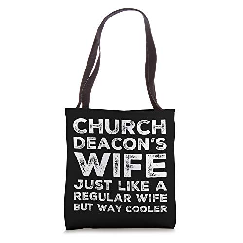 Funny Deacon Wife Catholic Deacon Gift Tote Bag