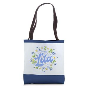 world’s greatest lita – gift spanish grandma tote bag