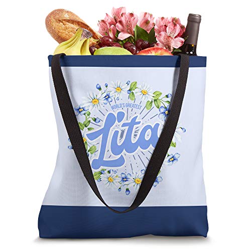 World's Greatest Lita - Gift Spanish Grandma Tote Bag