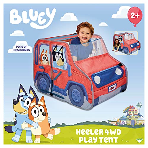 Bluey Heeler 4WD Pop Up Play Tent