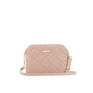 aldo women’s crodia cross body bag, light pink