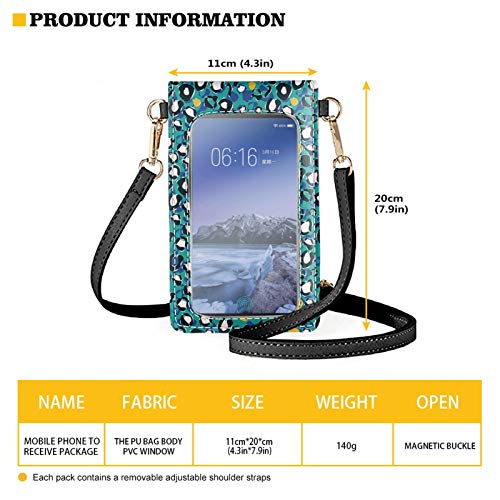 FOR U DESIGNS Sunflower Design Phone Bags Crossbody Shoulder Bag for Teens Girls Cell Phone Holder Satchel for Casual Travel Sports