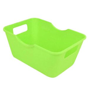 AKIWOS Plastic Desktop Stuffs Organizer Makeup Storage Baskets Space-Saving Perfect for Storing Small Household Items