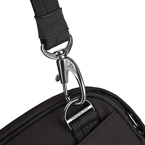 Travelon Origin-Sustainable Anti-Theft-Slim Bag, Black