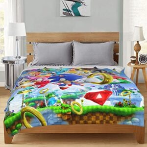 Gbawxoz Cartoon Blankets Throw Blanket Throw Flannel Blanket Clearance Micro Fleece Blanket 60"X50" Inch 60"X50" 3-2