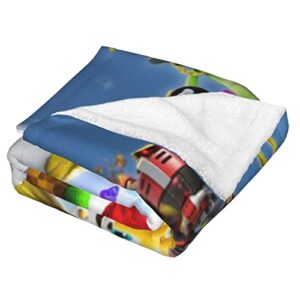 Gbawxoz Cartoon Blankets Throw Blanket Throw Flannel Blanket Clearance Micro Fleece Blanket 60"X50" Inch 60"X50" 3-2