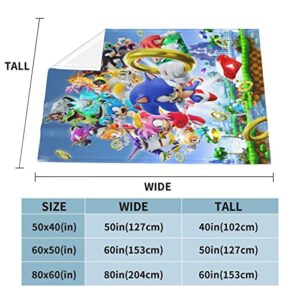 Gbawxoz Cartoon Blankets Throw Blanket Throw Flannel Blanket Clearance Micro Fleece Blanket 60"X50" Inch 60"X50" 3-2