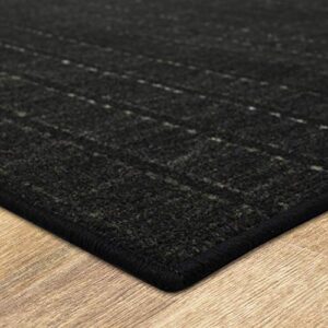 Mohawk Home Norfolk Area Rug, 4'x6', Charcoal