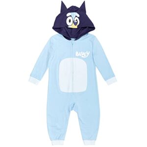 Bluey Toddler Boys Zip Up Cosplay Coverall Costume 4T