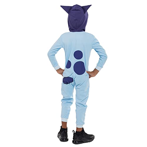 Bluey Toddler Boys Zip Up Cosplay Coverall Costume 4T