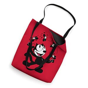 Felix Cat Juggling Mice Vintage Cartoon Retro Graphic Fun Tote Bag