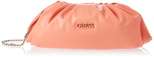 GUESS womens Central City Clutch, Coral, One Size US