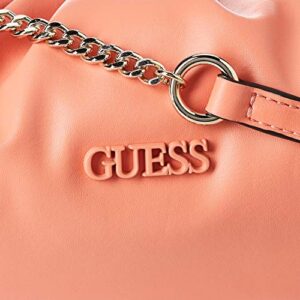 GUESS womens Central City Clutch, Coral, One Size US