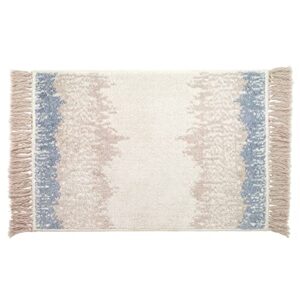 avanti linens – bath mat, beach inspired bathroom accessories (abstract coastal collection)