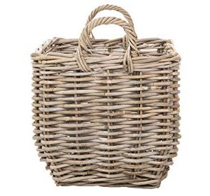 Kouboo Kobo Wicker Basket, Gray-Brown