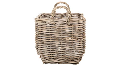 Kouboo Kobo Wicker Basket, Gray-Brown