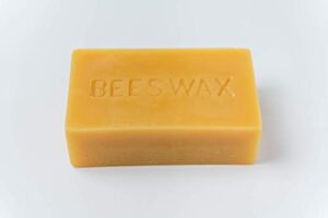 2-pack of 1lb beeswax block (not a candle) – 100% pure beeswax, hand-poured and family-run – by gammy’s beezwax candles