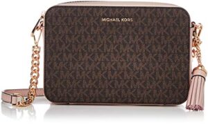 michael kors(マイケルコース) md camera bag jet set 32f8gf5m2b 173, brn/sftpink