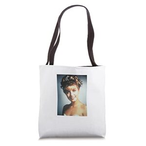 twin peaks laura palmer prom pic tote bag