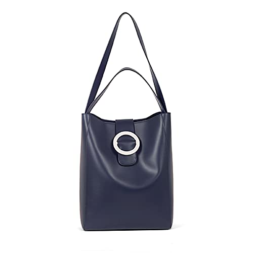 Lulu Dharma Navy Bucket Bag