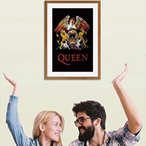 XIHOO Christ-EZ Queen Crest large fabric poster/flag - Matte poster Frameless Gift 12 x 18 inch(30cm x 46cm)