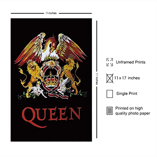 XIHOO Christ-EZ Queen Crest large fabric poster/flag - Matte poster Frameless Gift 12 x 18 inch(30cm x 46cm)