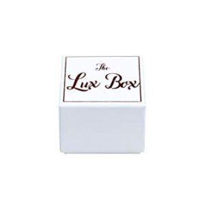 Beatrix & Luca The Lux Box: Antique Velvet Ring Box | Proposal | Wedding | Engagement | Photography | Hexagon | Rectangle | Single Double or Triple Slots | Jewelry (Sedona Copper Hexagon Single)