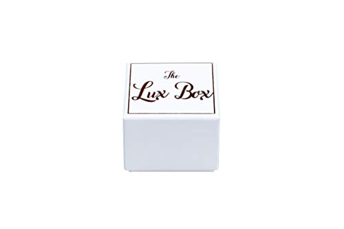 Beatrix & Luca The Lux Box: Antique Velvet Ring Box | Proposal | Wedding | Engagement | Photography | Hexagon | Rectangle | Single Double or Triple Slots | Jewelry (Sedona Copper Hexagon Single)