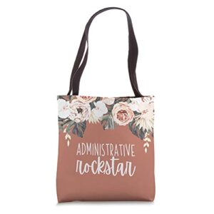 admin assistant gifts school secretary tote bag