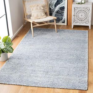 safavieh himalaya collection 3′ x 5′ blue him153m handmade premium wool & viscose area rug