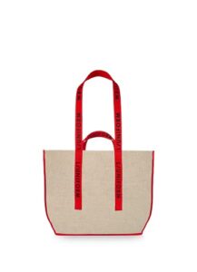 l/uniform, tote bag, red