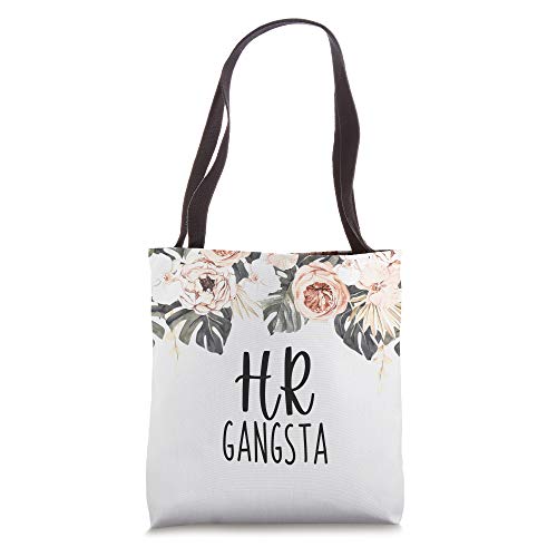 HR Gangsta Human Resources Staff Gift Funny HR Tote Bag