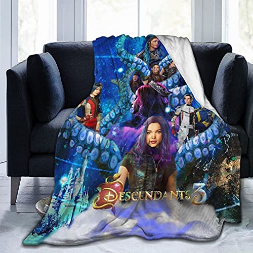 LIERDE Ultra-Soft Micro Fleece Blanket Warm Lightweight Versatile for All Seasons Throw Blanket Kids Adults Bedding Sofa and Travel Reserve Blanket 50"x40"