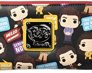 Pop! by Loungefly: Seinfeld Zip Around Wallet Exclusive, Multicolor