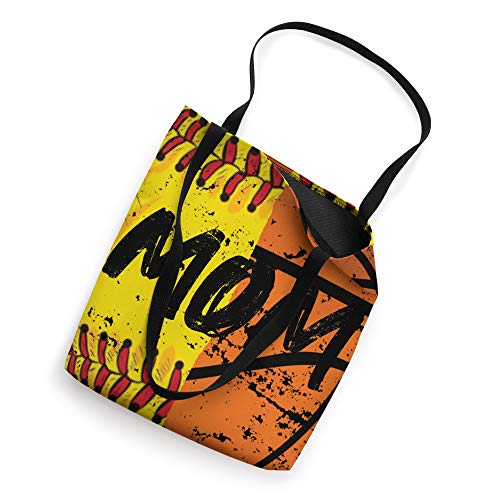 Girls Basketball Softball Funny Mom Tote Bag