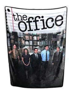 the office fleece softest throw blanket