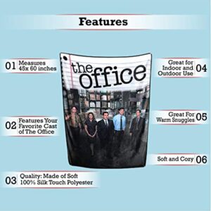 The Office Fleece Softest Throw Blanket