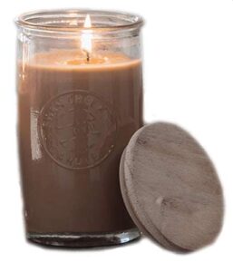 swan creek candles 12 oz. logo jar candle, warm cinnamon buns, one size