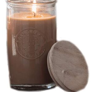 Swan Creek Candles 12 oz. Logo jar Candle, Warm Cinnamon Buns, One Size