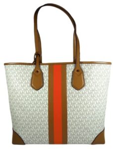 michael kors eva large tote clementine multi one size