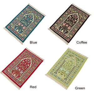 QOONESTL Muslim Prayer Rug, Portable Prayer Mat, Prayer Mat Muslim for Men and Women, Foldable Prayer Mat for Muslims, Perfect Muslim Gift, 110x70cm