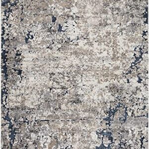 Mark&Day Area Rugs, 9x12 Davos Modern Denim Area Rug, Blue/Grey Carpet for Living Room, Bedroom or Kitchen (9' x 12'1")